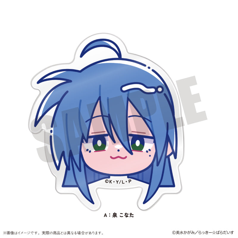 TVアニメ『らき☆すた』 にゅ〜とろ お顔クリップ – MENEGI online store
